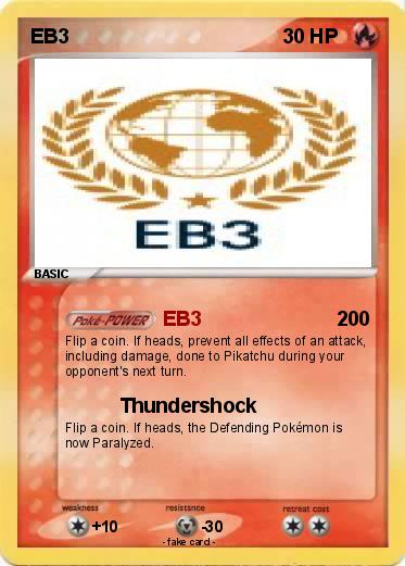 Pokémon EB3 - EB3 - My Pokemon Card