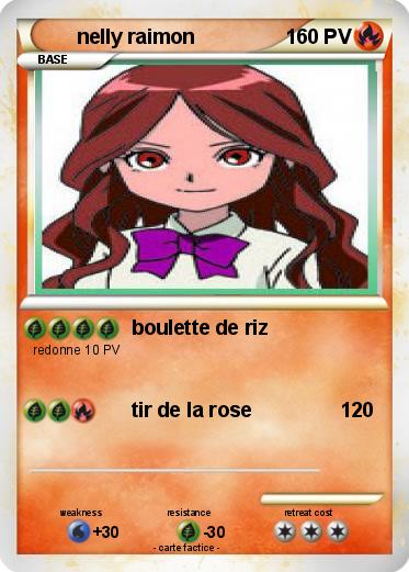 Pokémon nelly raimon 4 4 - boulette de riz - Ma carte Pokémon