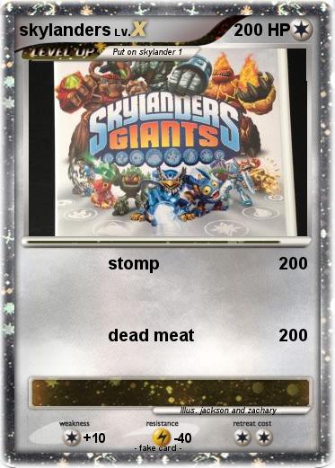 Pokémon skylanders 259 259 - stomp - My Pokemon Card