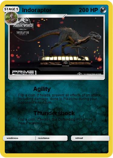 Pokémon Indoraptor 95 95 - Agility - My Pokemon Card