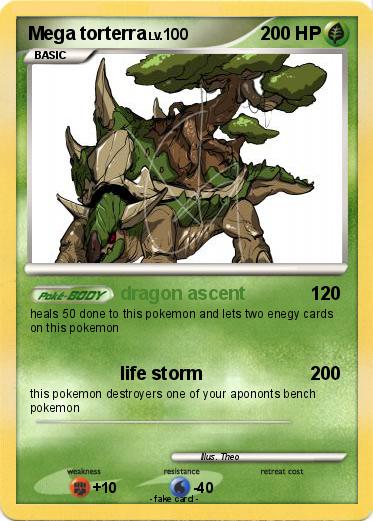 Pokémon Mega torterra 20 20 - dragon ascent - My Pokemon Card