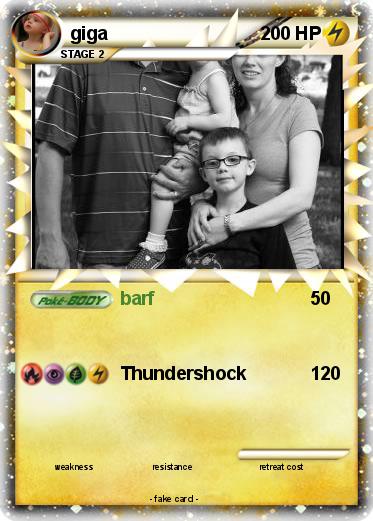 Pokémon giga 892 892 - barf - My Pokemon Card