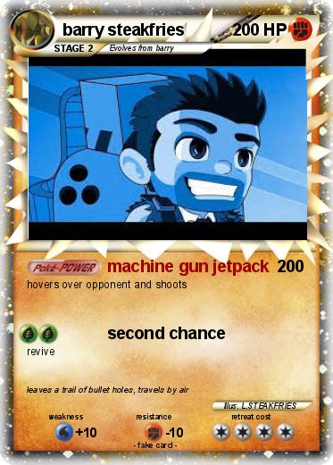 Pokémon barry steakfries 4 4 - machine gun jetpack - My Pokemon Card