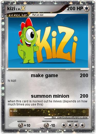 Pokémon kizi 7 7 - make game - My Pokemon Card