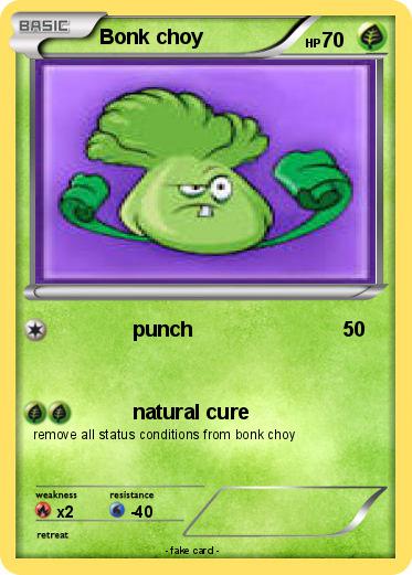 Pokémon Bonk choy 12 12 - punch - My Pokemon Card