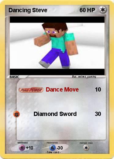 Pokémon Dancing Steve 1 1 - Dance Move - My Pokemon Card
