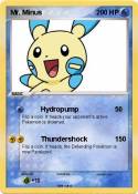 Pokémon Plus and minus 1 1 - Thunder - My Pokemon Card