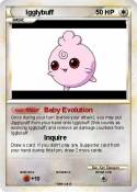 Pokémon Baby Igglybuff 1 1 - Baby Attack - My Pokemon Card