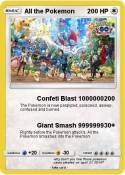 Pokémon All Pokemon 1000000 1000000 - Combine all power!!!!!!! - My ...