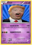 Pokémon Derpy Buck Tooth - Darkness - My Pokemon Card