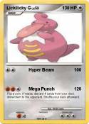 Pokémon Mega Lickilicky - Swallow - My Pokemon Card