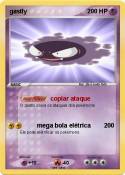 Pokémon mega gastly - posion eyes - My Pokemon Card