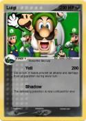 Pokémon shadow luigi 1 1 - super paint - My Pokemon Card