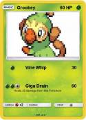 Pokémon Grookey 15 15 - Tackle - My Pokemon Card