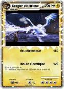 Pok mon Dragon Electrique Etoile Electrique Ma Carte Pok mon