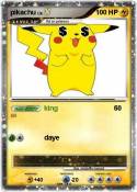 Pokémon King Pikachu 3 3 - Kingleness - My Pokemon Card