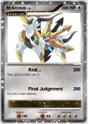 Pokémon real arceus 3 3 - go first - My Pokemon Card