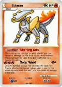 Pokémon Solar Wind - solar flare - My Pokemon Card