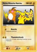 Pokémon Nuzzle Raichu - Thunder Party - My Pokemon Card