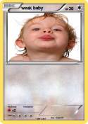 Pokémon Weak Baby - Smack - My Pokemon Card