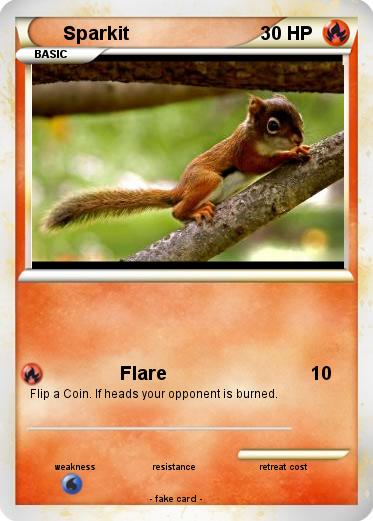 Pokémon Sparkit 1 1 - Flare - My Pokemon Card