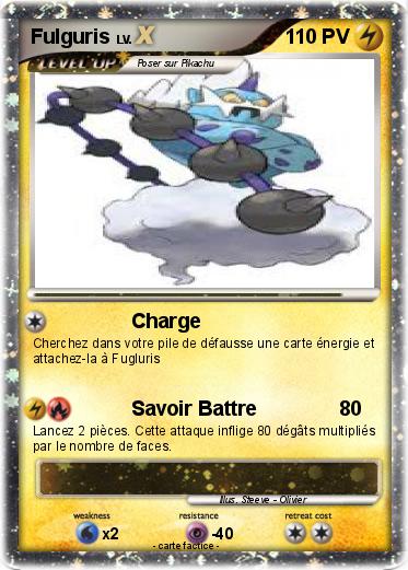 Pokémon Fulguris 175 175 - Charge - Ma carte Pokémon