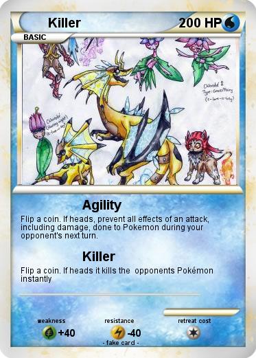 Pokémon Killer 4512 4512 - Agility - My Pokemon Card