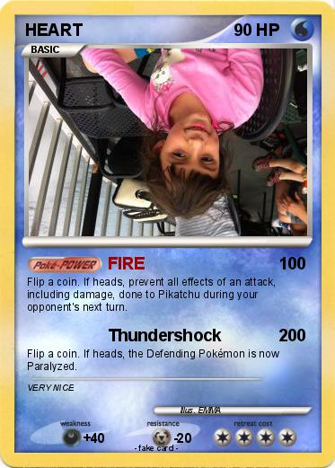 Pokémon HEART 104 104 - FIRE - My Pokemon Card