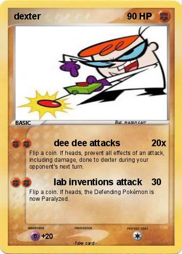 Pokémon dexter 106 106 - dee dee attacks - My Pokemon Card