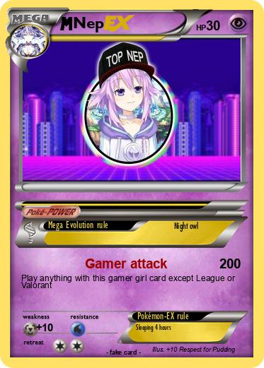 Pokémon Nep 5 5 - Gamer attack - My Pokemon Card