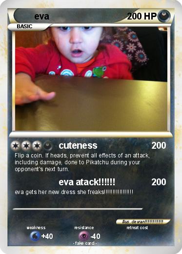 Pokémon eva 183 183 - cuteness - My Pokemon Card
