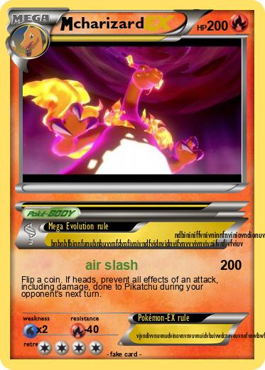 Pokémon charizard 11353 11353 - air slash - My Pokemon Card