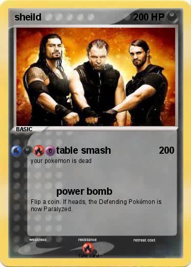 Pokémon sheild 10 10 - table smash - My Pokemon Card