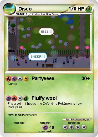 Pokémon Disco 169 169 - Partyeeee - My Pokemon Card