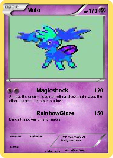 Pokémon Mulo 1 1 - Magicshock - My Pokemon Card