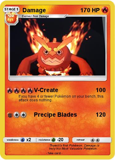 Pokémon Damage 16 16 - V-Create - My Pokemon Card