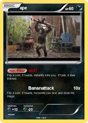Pokémon ape 72 72 - ak47 - My Pokemon Card
