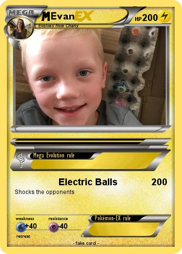 Pokémon Evan 642 642 - Electric Balls - My Pokemon Card