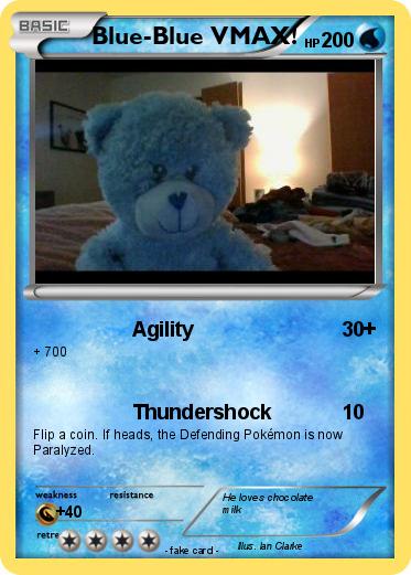 Pokémon Blue Blue VMAX - Agility - My Pokemon Card