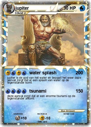 Pokémon jupiter 211 211 - water splash - My Pokemon Card