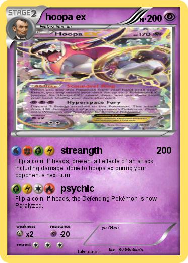 Pokémon hoopa ex 41 41 - streangth - My Pokemon Card