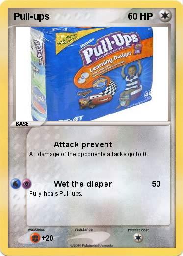 Pokémon Pull ups - Attack prevent - My Pokemon Card