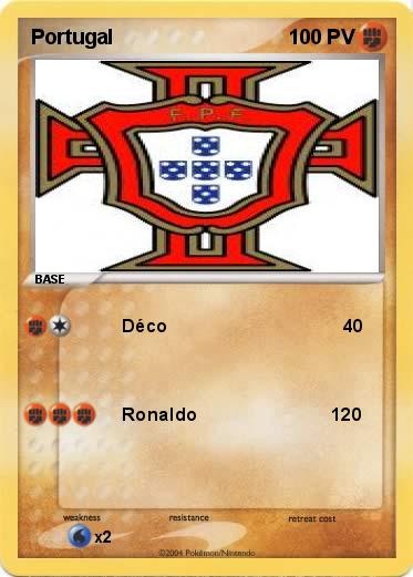 Pokémon Portugal 17 17 - Déco - Ma carte Pokémon