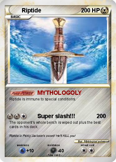 Pokémon Riptide 21 21 - MYTHOLOGOLY - My Pokemon Card