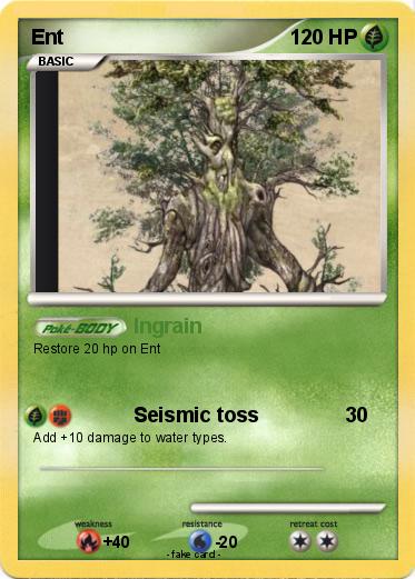 Pokémon Ent 16 16 - Ingrain - My Pokemon Card