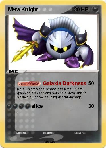 Pokémon Meta Knight 694 694 - Galaxia Darkness - My Pokemon Card
