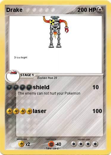 Pokémon Drake 336 336 - shield - My Pokemon Card