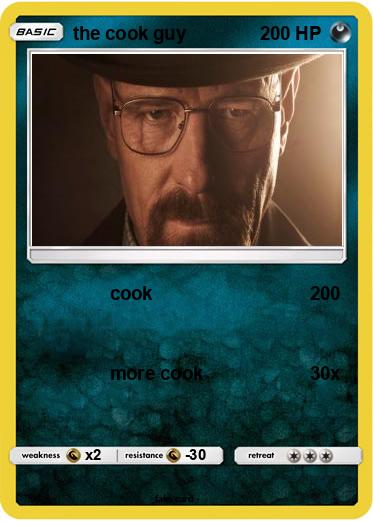 Pokémon the cook guy - cook - My Pokemon Card