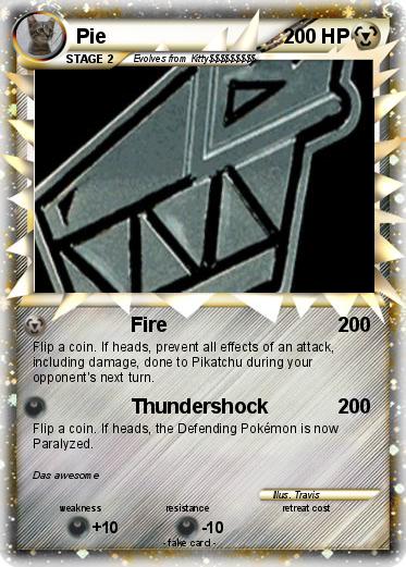 Pokémon Pie 364 364 - Fire - My Pokemon Card