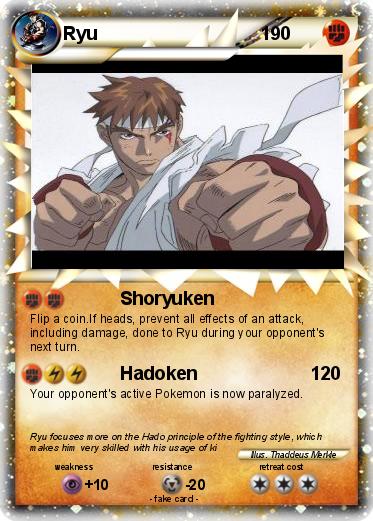 Pokémon Ryu 446 446 - Shoryuken - My Pokemon Card